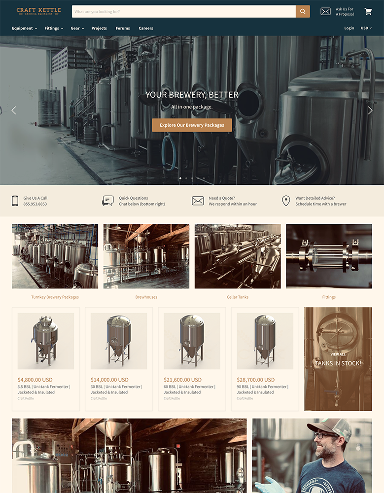 Craft Kettle | Shopify Store Showcase